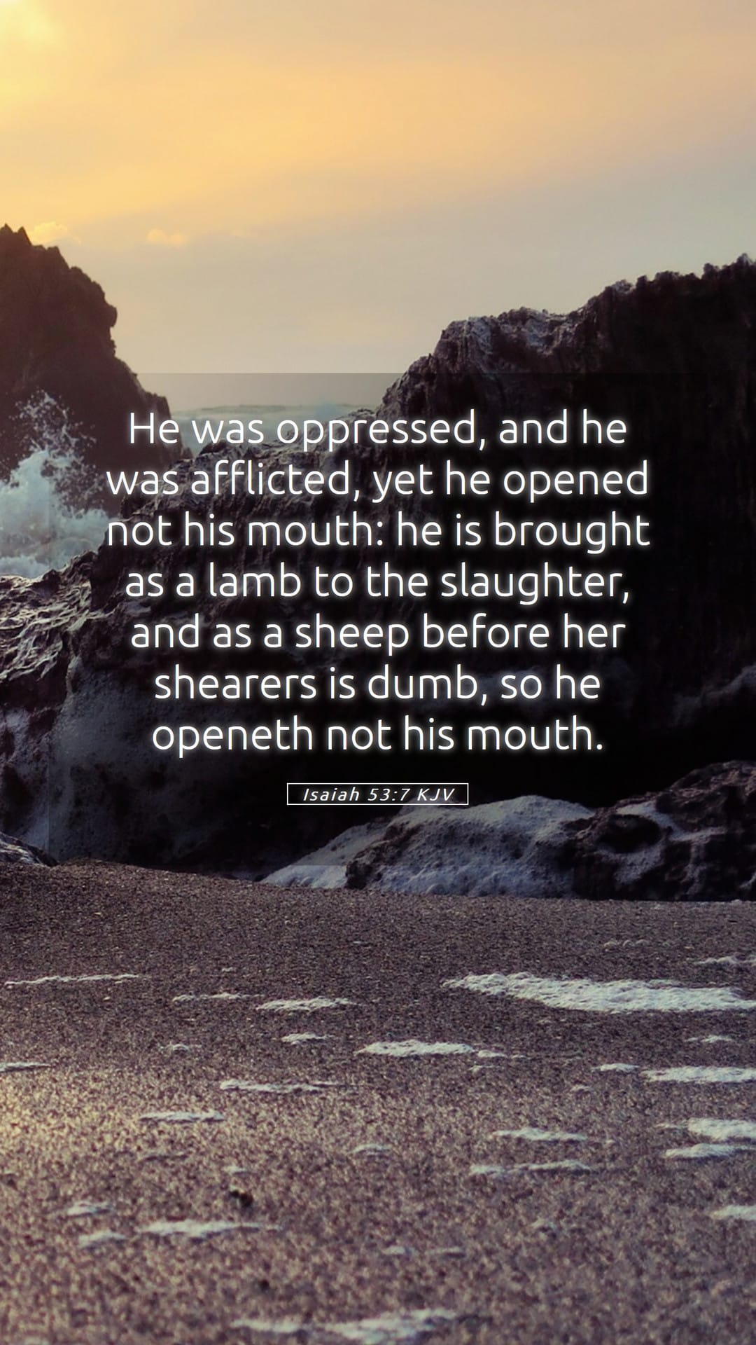 Isaiah 53:7 | Verse of the Day